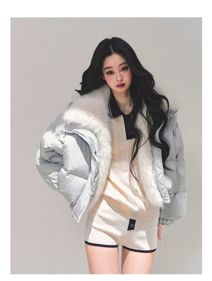 AOMALM Short White Duck Down Puffer Jacket – CHINASQUAD